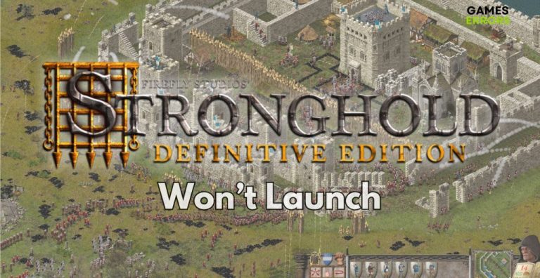 Stronghold Definitive Edition não será lançado: conserte-o rapidamente ...
