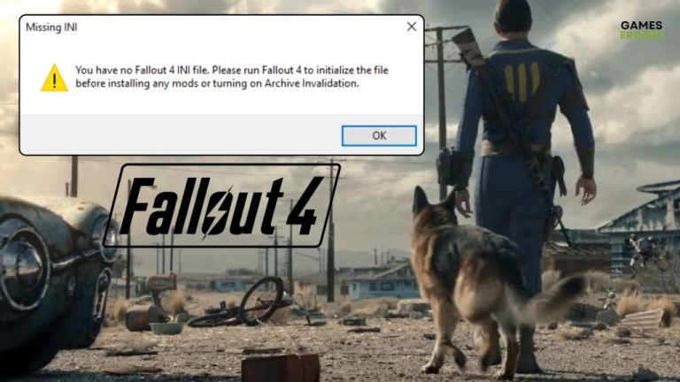 Fallout 4 está faltando .INI: siga estas etapas – Strong The One